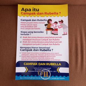 Promo Poster apa itu campak dan rubella? - Poster kenali campak dan ...