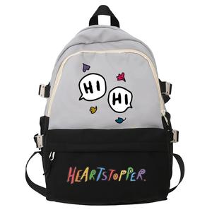 Jual Cartoon Heartstopper Rucksack Nick and Charlie Schoolbag Backpack ...