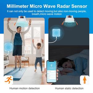 Jual Tuya Zigbee Human Presence Sensor Smart Human Body Sensor Radar ...