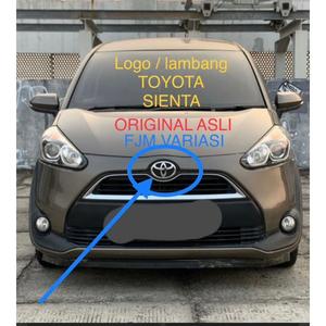 Jual LOGO EMBLEM MEREK LAMBANG TOYOTA SIENTA ORIGINAL ASLI - Kota ...