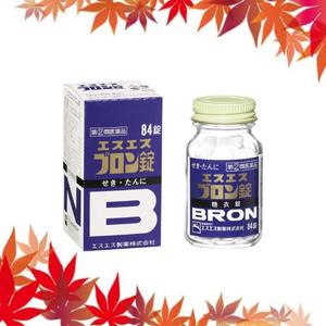 Jual Bron SS 84 Tablets Obat batuk Jepang Original Obat batuk berdahak ...