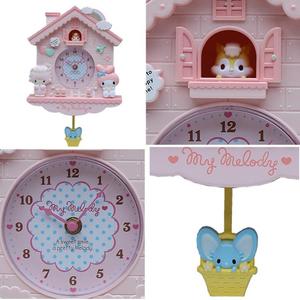 Jual 12 Inches Cartoon Large Wall Clocks Kids Bedroom Hanging Silent ...