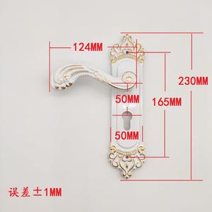 Jual Vintage Handle Door Lock Wood Door Silent Locker Handle Door Lock ...