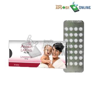 Jual ANDALAN LAKTASI PIL KB 1 BLISTER 28 TABLET - Kota Bekasi - Apotek ...