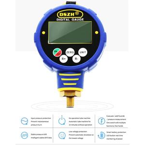 Jual Pressure Meter Refrigerant Digital Refrigerant Charging Meter ...