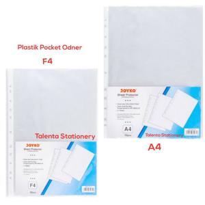 Jual Ready Sheet Protector Plastik Pocket Odrner Folio / A4 Joyko ...