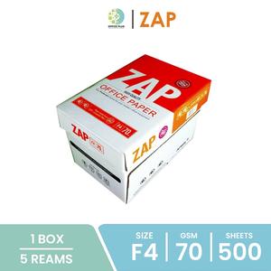 Jual Ready Kertas Hvs Folio F4 70Gr Zap 1 Dus / 5 Rim - Jakarta Selatan ...