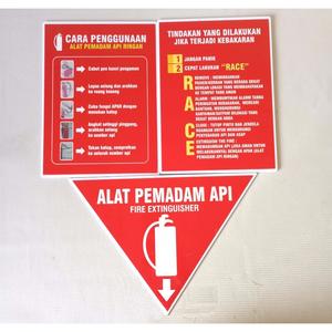 Jual Akrilik Tanda APAR | Akrilik Tanda Alat Pemadam Api Ringan | APAR ...