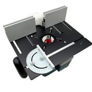 Jual Wood Router Plunge Base Router Lift Aluminum Router Table Insert ...