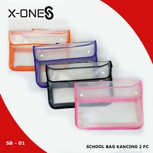 Jual Ready Dsa - School Bag Kancing 2 Jaring Folio / School Bag / Map ...