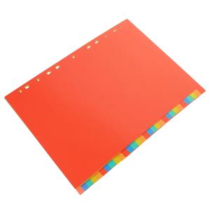 Jual 31 Sheets A4 File Divider Notebook Divider School Binder Divider ...