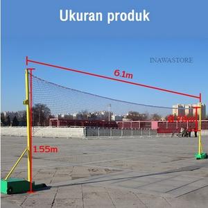 Jual Sport Badminton Pole Tiang Net Bulu Tangkis Portable Modern Simple ...