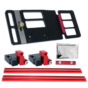 Jual . Track Saw Square Guide Rail Clamp Woodworking 90 Degree Right ...