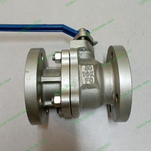 Jual bagus ball valve / stop kran cast iron besi flange jis 10k 2 inch dn - Kota Malang ...