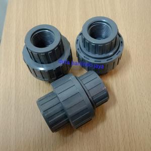Jual bagus union pvc / watermur pvc drat 1/2" inchi ( water mur pvc ...