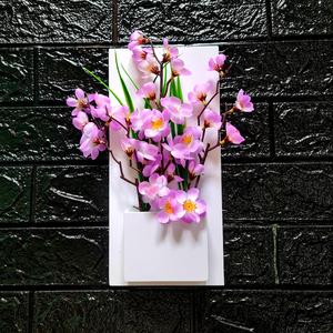 Jual Produk Bunga Sakura Vas Tempel Tanaman Hias Dinding Tembok Bunga ...