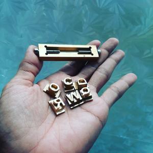 Jual ANGKA DAN HURUF ALPHANUMERIC CUSTOM STAMP - Jakarta Utara ...