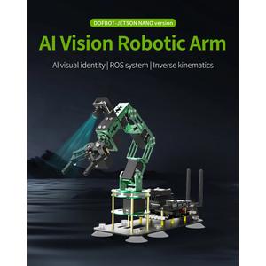 Jual . Robot Arm Building Learning Kit For Jetson Nano 4Gb 6Dof Ai ...