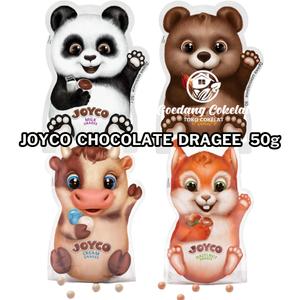 Jual JOYCO Milk Chocolate Cream Hazelnut Peanut Dragee Cokelat Panda ...