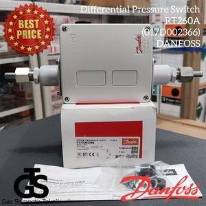 Jual DIFFERENTIAL PRESSURE SWITCH DANFOSS RT260A (017D002366) | RT 260 ...
