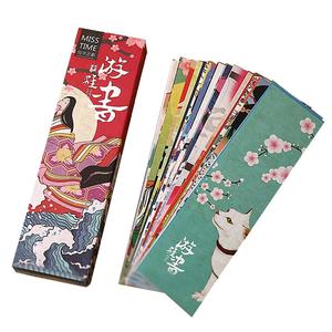 Jual 30 Pcs/Pack Vintage Japanese Style Bookmark Cute Kawaii - Kota ...