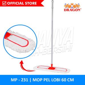 Jual Pel Lobi 60 CM Lobby Duster Dragon Mop Pel Panjang Besar Kantor ...