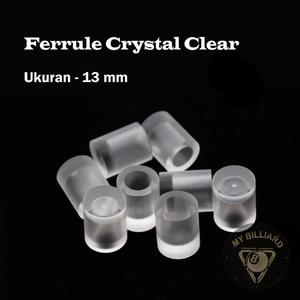 Jual Ferrule 13mm Crystal Clear Bening Stick Billiard Billiar Cue ...