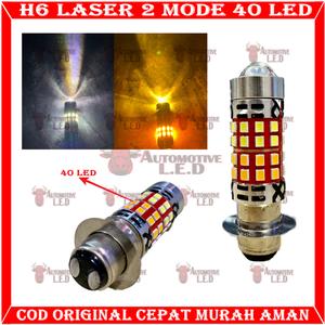 Jual LAMPU H6 LASER LS3 MONSTER LED MOTOR H6 LASER 2 WARNA | LED H6 ...