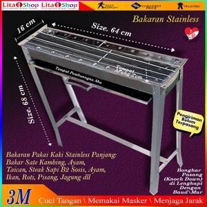 Jual Tempat Bakar Bakaran Panggangan Stainless Sate Kambing Ayam T ican ...