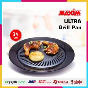 Jual MAXIM BBQ Pemanggang / Ultra Grill Pan Alat Panggangan 25CM Korean ...