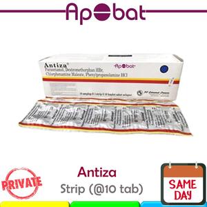 Jual - ApObat - Antiza STRIP isi 10 Tablet Obat Batuk Pilek Flu Demam ...