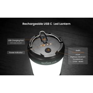 Jual Sofirn Lt1S Camping Light Usbc 21700 Rechargeable Powerful Torch ...