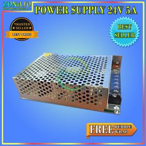 Jual Power Supply 24V 5A PSU 24V 5A Switching Power Supply Jaring 24V ...