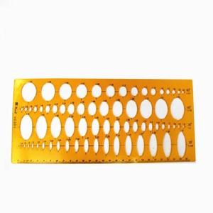 Jual Professional Ellipse Drafting Template Ruler 4 Kinds - Jakarta ...