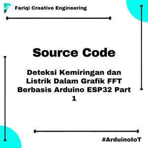 Jual Deteksi Kemiringan dan Arus Grafik FFT Berbasis Arduino ESP32 Part ...