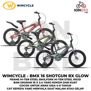Jual Sepeda Anak Wimcycle 16 Inch BMX Shotgun RX Terbaru Wim Cycle ...