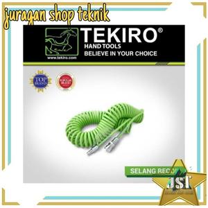 Jual TEKIRO Recoil Hose 15 Meter - Selang Angin Kompresor Spiral ...