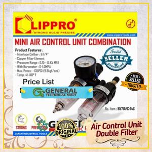 Jual Lippro Mini Air Control Unit Double Filter Kompresor udara 2 ...