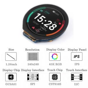 Jual Raspberry Pi Pico 1.28inch Round Touch LCD Display Screen Module ...