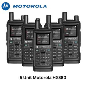 Promo Paket 5 Unit HT Motorola HX380 Handy Talky Motorolla HX 380 ...