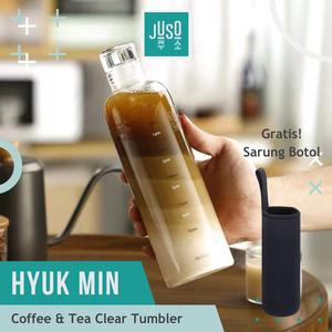 Jual Water Bottle Aesthetic Botol Minum Termos Botol Bening Estetik ...