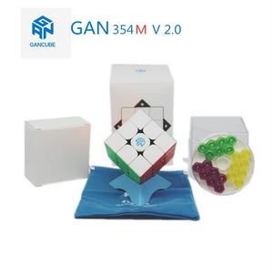 Jual Gan 354 M 3X3X3 Magnetic Cube Professional Cube Gan Cubo Magico C ...