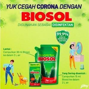 Jual Biosol Karbol Wangi Pembersih Lantai Kemasan 20ml + extra 5 ml - Kab. Bogor - Zahmira Store ...