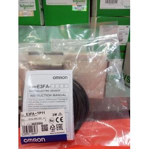 Jual Photoelectric sensor E3FA-TP11 OMRON PNP, Light-ON/Dark-ON, 2 m c ...