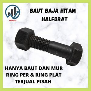 Jual Baut Mur Baja Ts 10.9 - M20X120 Full Set - Baut Hex Ts 10.9 - Jakarta Utara - SUMBER MUR ...