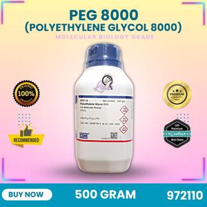 Jual PEG 8000 (Polyethylene Glycol 8000)-Molecular Biology Grade, 500 ...