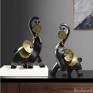 Jual Patung Gajah Modern Kerajinan Resin Patung Hias Ornamen Patung ...
