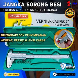 Jual Sigmat Besi Jangka Sorong Original Kenmaster Vernier Caliper ...