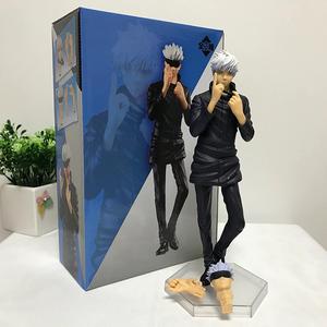 Jual Produk Figure Jujutsu Kaisen Gojo Satoru 23 cm + 2 tangan 1 kepala ...