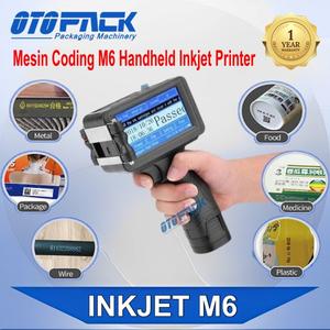 Jual Mesin Coding M6 Handheld Inkjet Printer Cetak Tanggal Date Coding ...